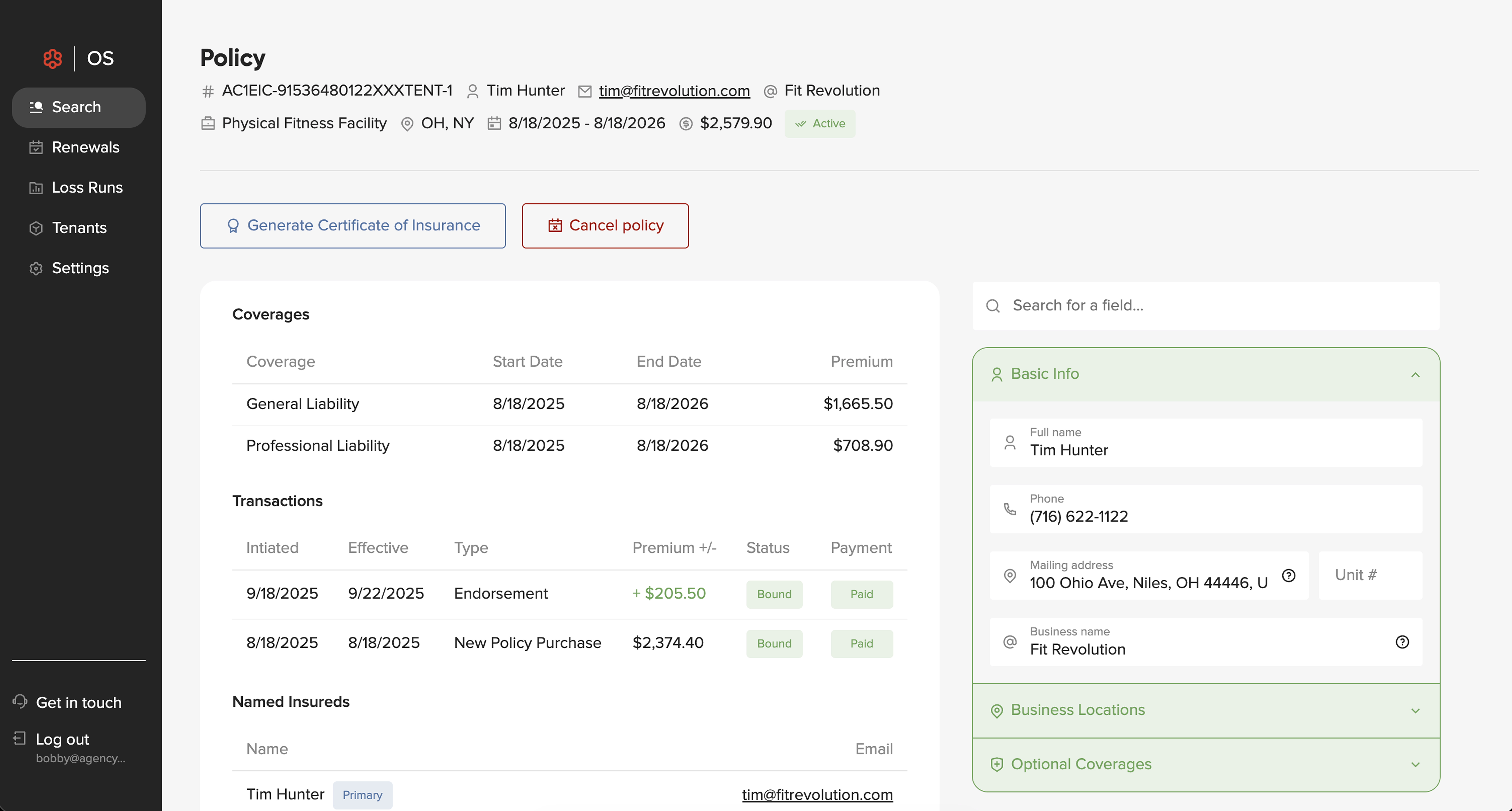 Authentic | Your insurance program in a box